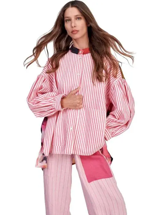 Alembika Paradise Puff Shirt - Pink