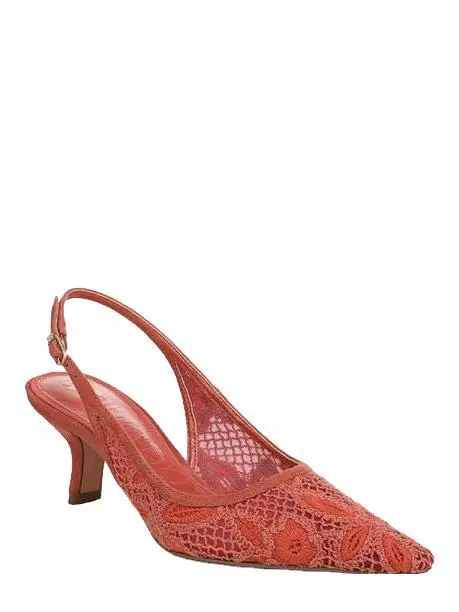 Sam Edelman Bianka Slingback Pumps - Coral Clay