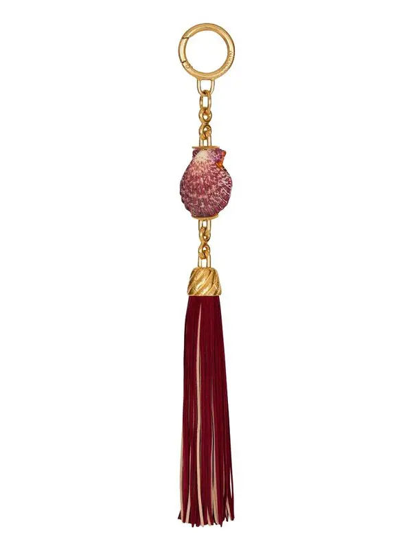 Balmain Shell Tassel Charm - Gold