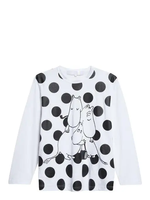 Tao Comme Des Garçons Moomin Graphic T-shirt - White/black