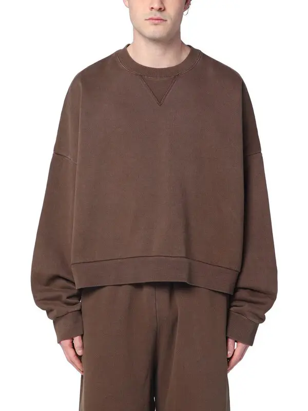 ENTIRE STUDIOS Cotton Sweatshirt - Brown