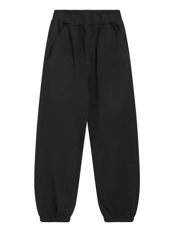DOUUOD Jogging Trousers In Cotton - Black