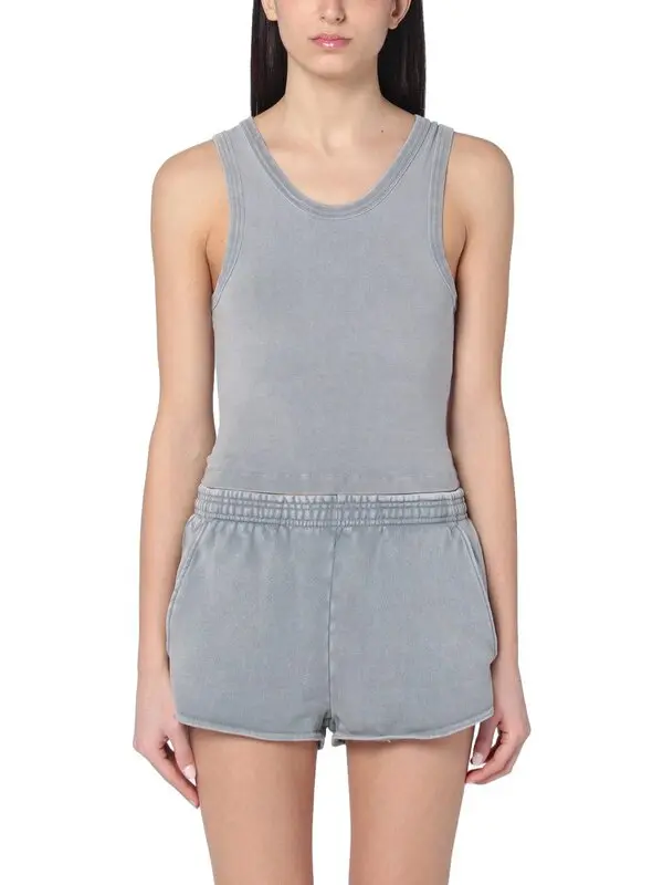 ENTIRE STUDIOS Cotton Tank Top - Grey