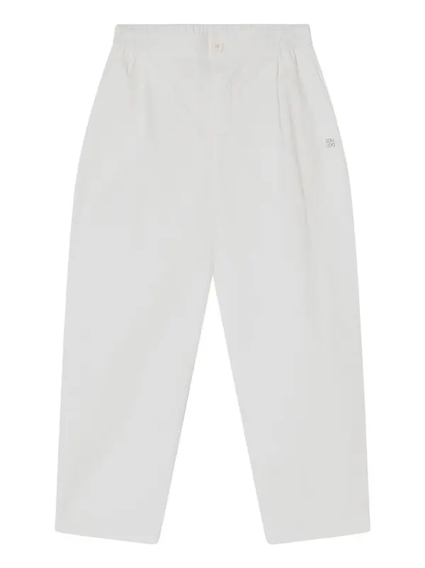 DOUUOD Cotton Trousers - White
