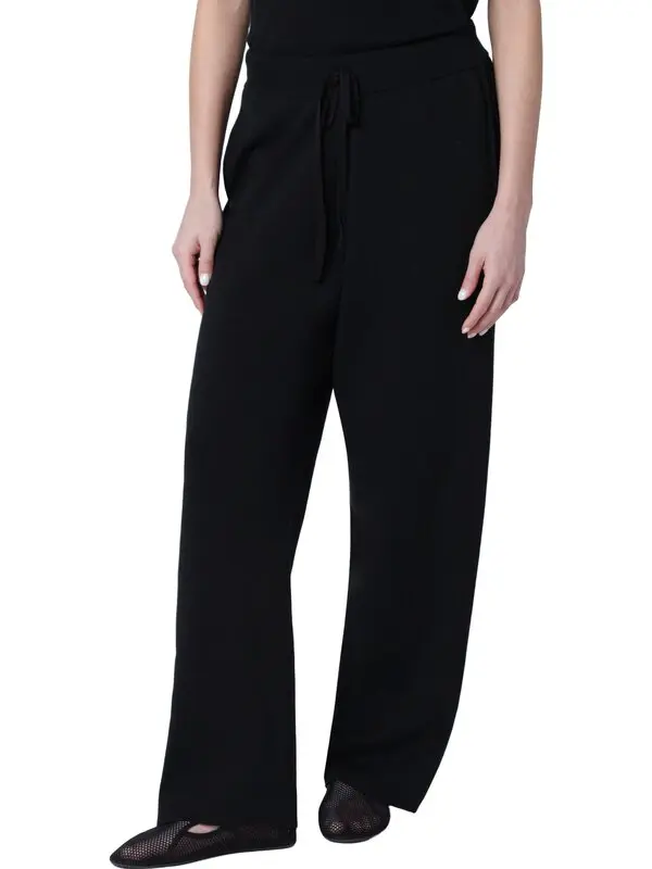 ENTIRE STUDIOS Uniform Cotton Trousers - Black