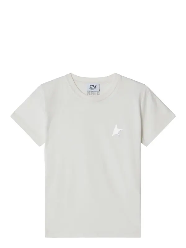 GOLDEN GOOSE Cotton Star T-shirt - White