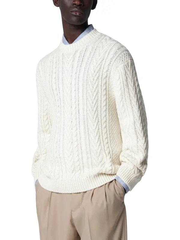 Loro Piana Schooner Crewneck Sweater - Beige