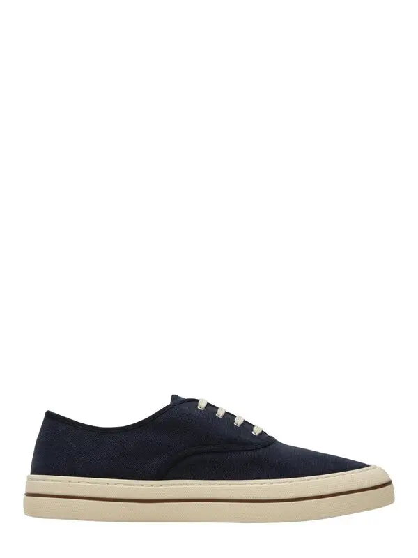 Loro Piana Nantucket Walk Sneakers - Blue