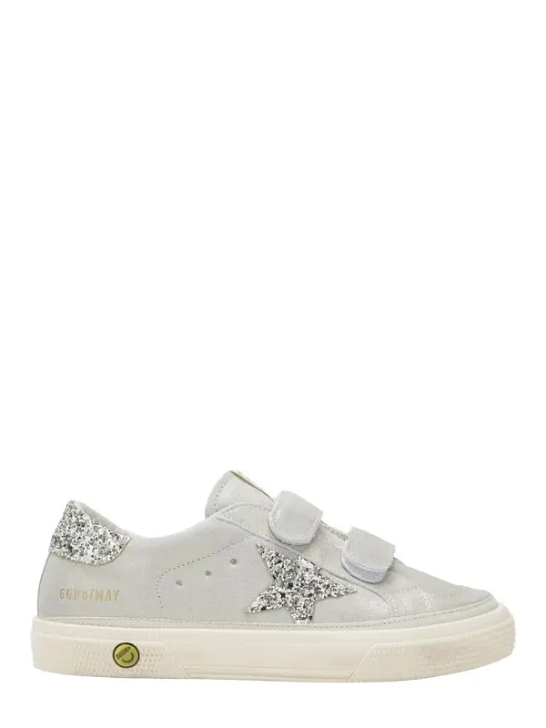 GOLDEN GOOSE Suede Trainers - Metal