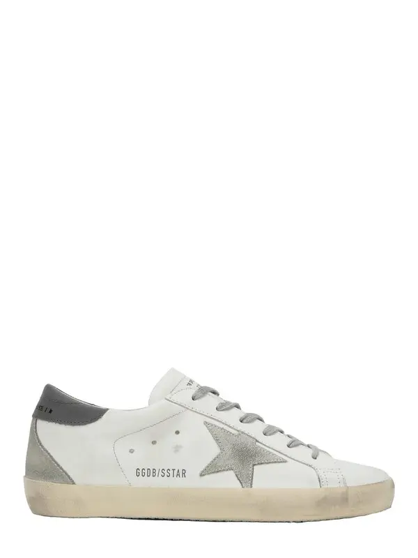 GOLDEN GOOSE Super-star Leather Sneakers - White