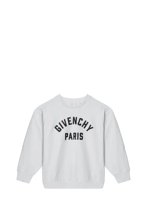 Givenchy Sweatshirt With Logo Embroidery - White