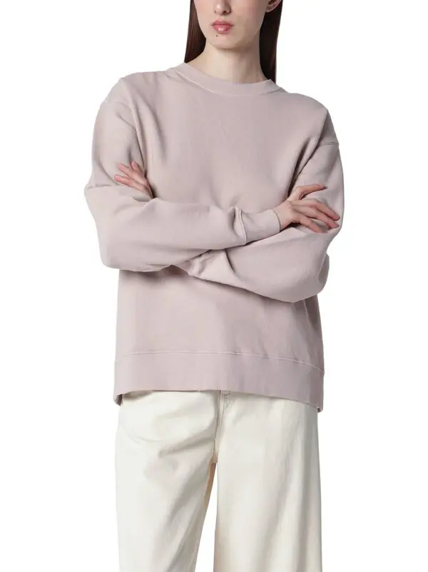 GOLDEN GOOSE Cotton Crewneck Sweatshirt - Pink