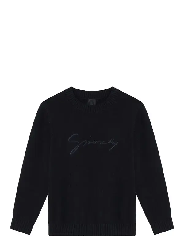 Givenchy Cotton And Cashmere Sweater - Blue