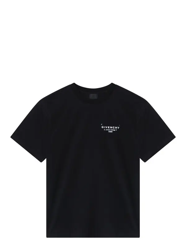 Givenchy T-shirt With Logo Print - Black