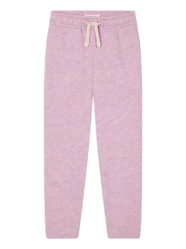 American Vintage Cotton Blend Jogging Pants - Pink