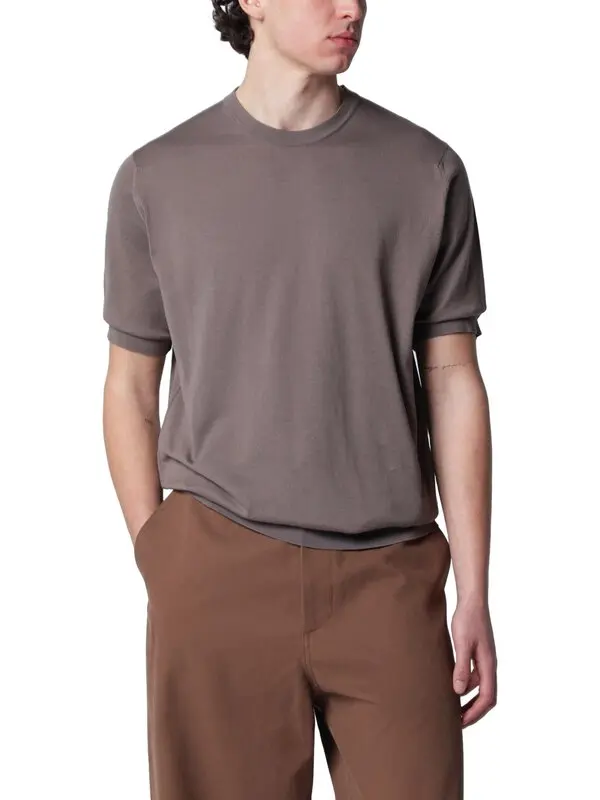 John Smedley Kempton Cotton Sweater - Beige
