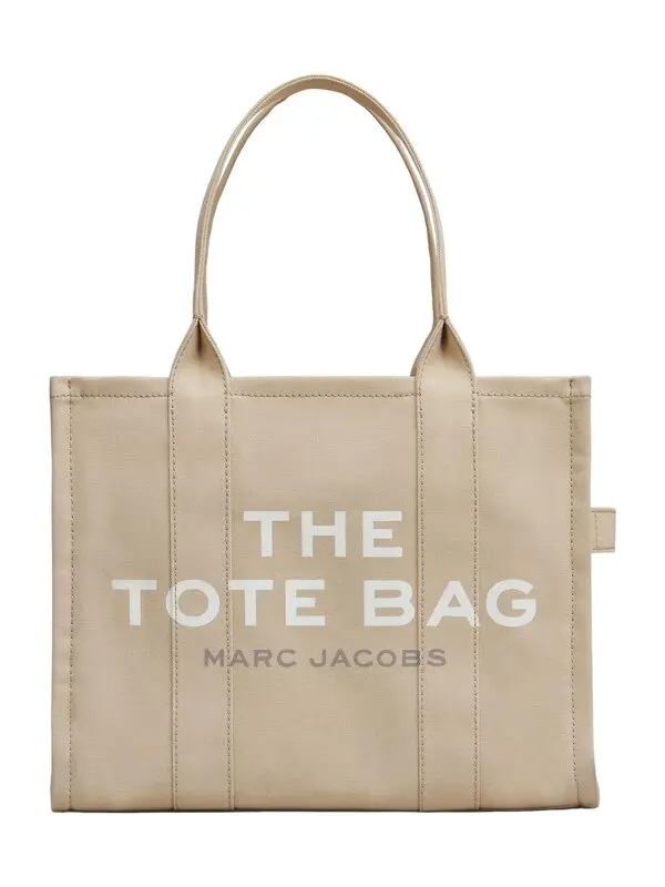 Marc Jacobs Large Canvas Tote Bag - Beige
