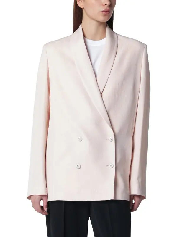 Loulou De Saison Minka Oversized Jacket - Pink