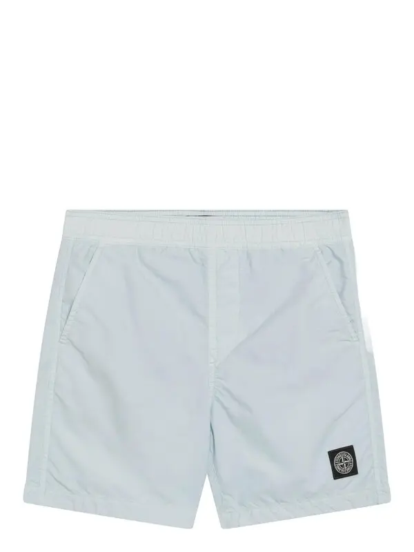 Stone Island Nylon Swim Shorts - Light Blue