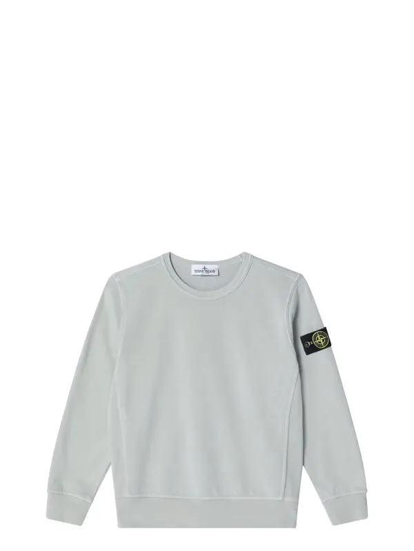 Stone Island Cotton Crewneck Sweatshirt - Grey