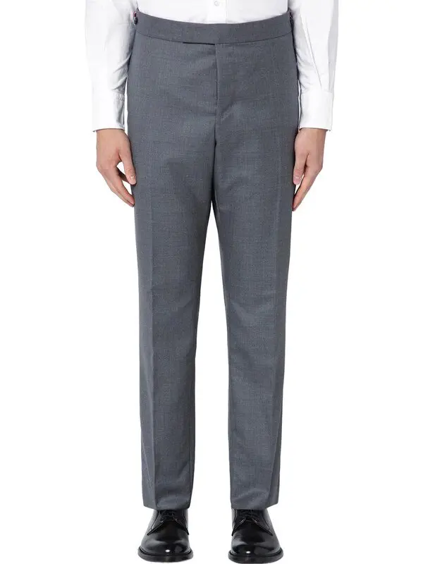 Thom Browne Wool Trousers - Grey