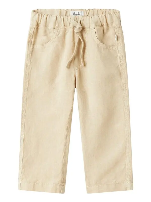 IL GUFO Linen Trousers - Beige