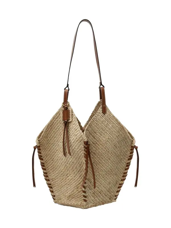 Isabel Marant Tampa Raffia Shopper - Beige