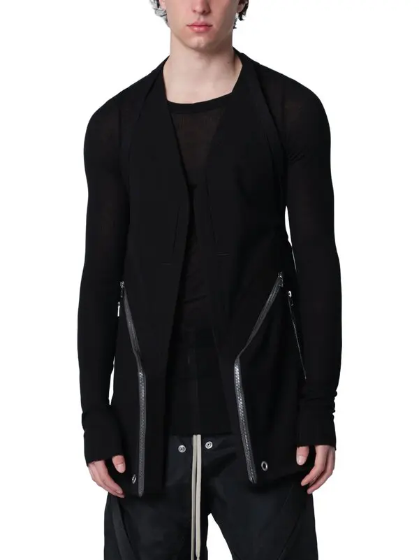 Rick Owens Temple Waistcoat - Black