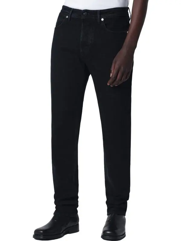 Stone Island Slim-fit Jeans - Black