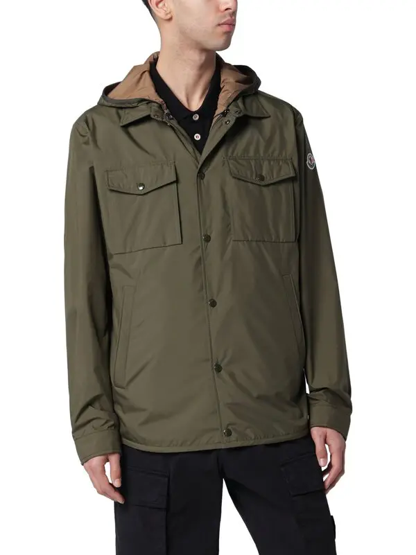 Moncler Chirano Military Shirt Jacket - Green