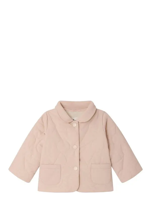 Bonpoint Luno Quilted Jacket - Pink