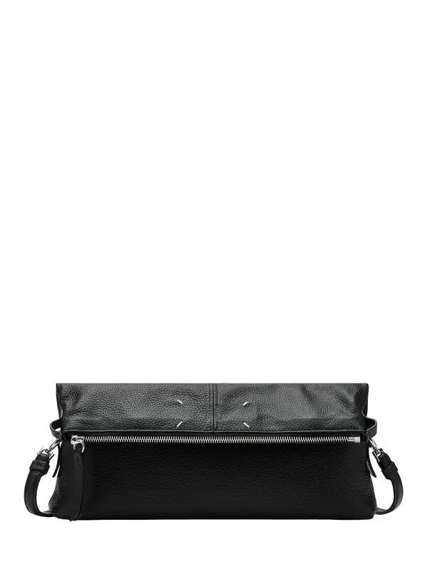 MAISON MARGIELA 5ac Soft Pouch In Soft Calf Leather - Black