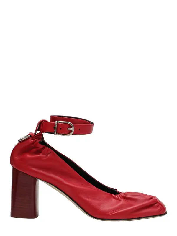 DURAZZI MILANO D-ring Logo Décolleté Pumps - Red