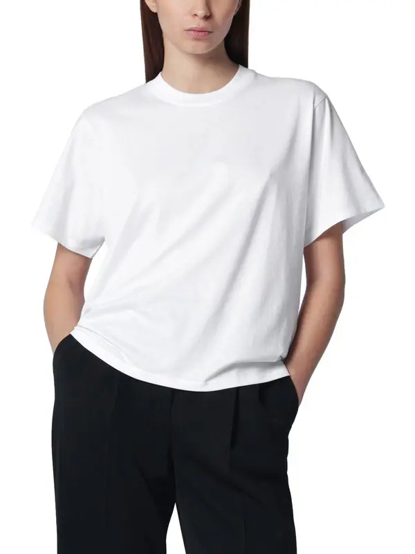 Loulou De Saison Cotton Crew Neck T-shirt - White