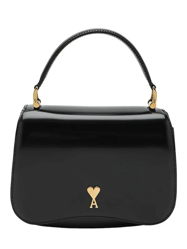 Ami Paris Top-handle Bag - Black