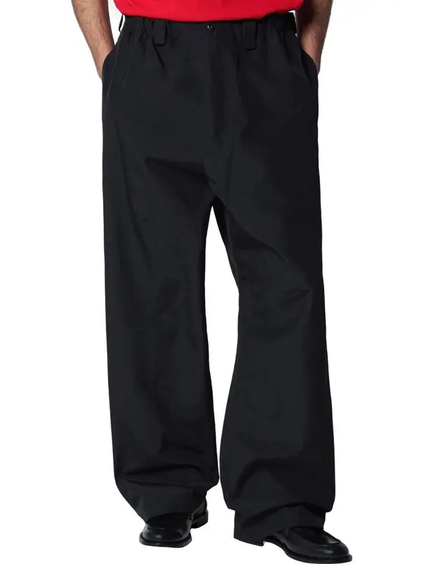 WILLY CHAVARRIA Cotton Trousers - Black