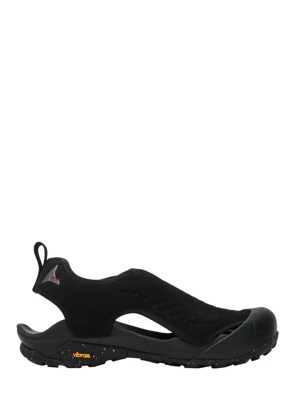 ROA Arpy Sandals In Mesh And Microfiber - Black