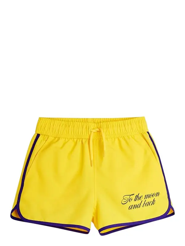 MINI RODINI Swim Shorts - Yellow
