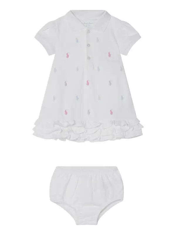 Polo Ralph Lauren Polo With Bloomer - White