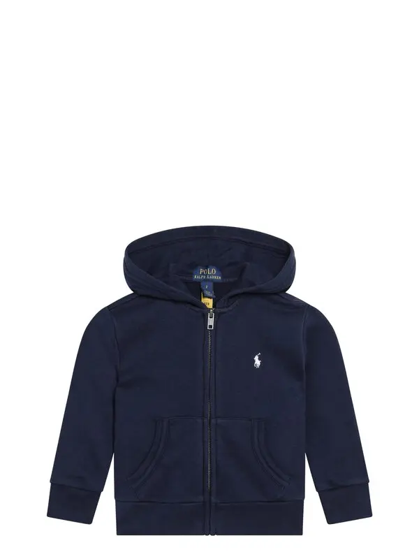 Polo Ralph Lauren Cotton Blend Zip-up Hoodie - Blue