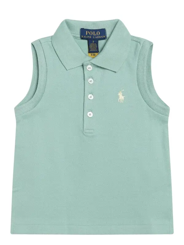 Polo Ralph Lauren Sleeveless Cotton Polo - Green