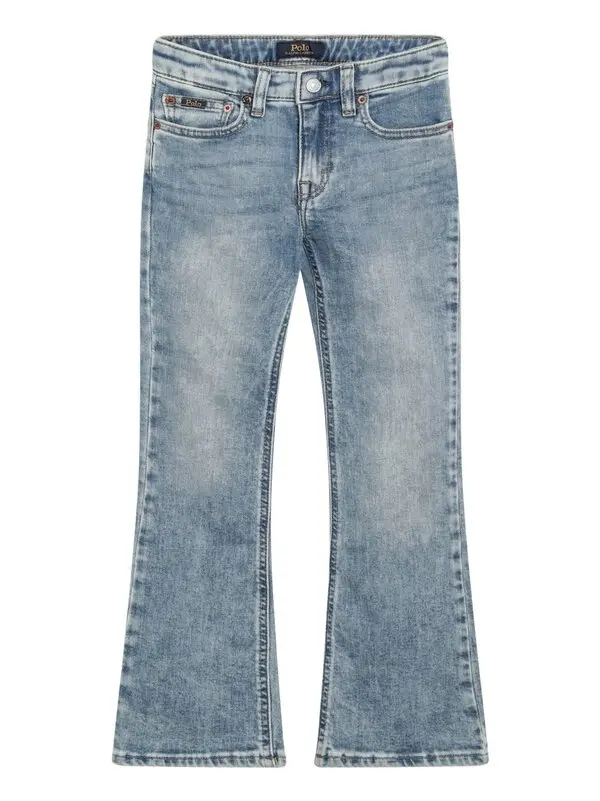 Polo Ralph Lauren Washed-effect Denim Jeans - Blue