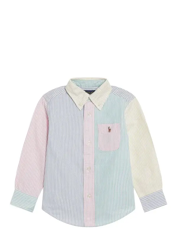 Polo Ralph Lauren Colour-block Striped Shirt - Multicolor