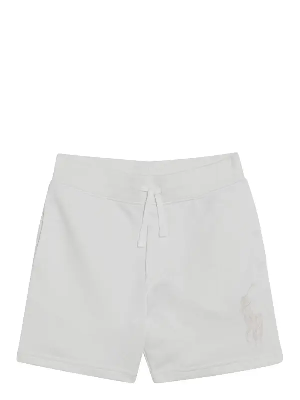 Polo Ralph Lauren Shorts With Embroidered Logo - White