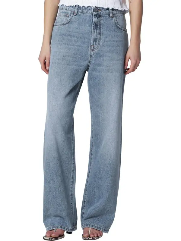 RÓHE Classic Loose-fit Jeans - Light Blue