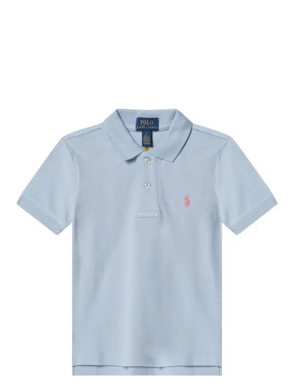 Polo Ralph Lauren Cotton Polo Shirt - Light Blue