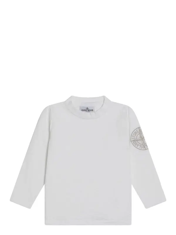 Stone Island Crew Neck Long-sleeve T-shirt - White