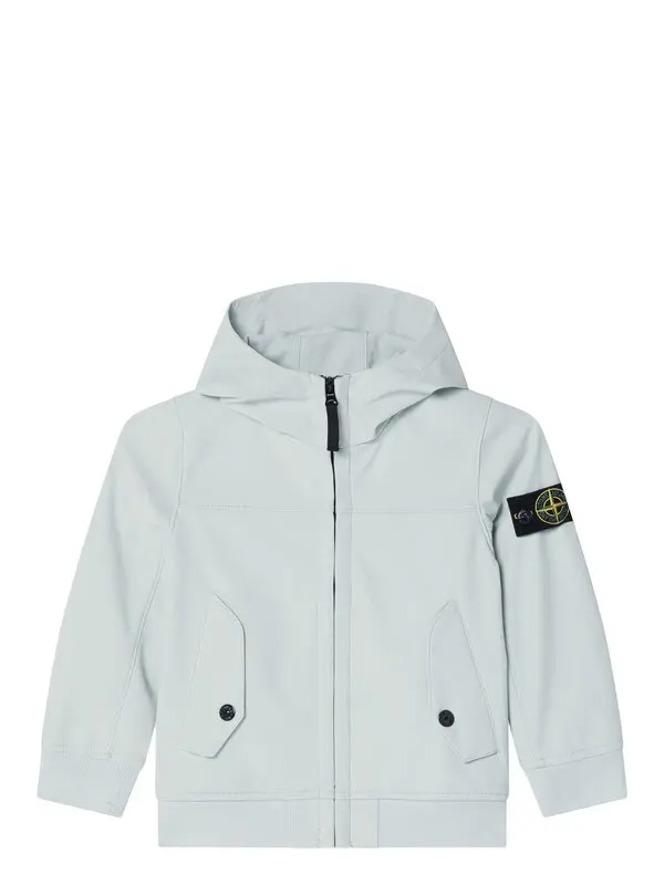 Stone Island Hooded Jacket - Light Blue