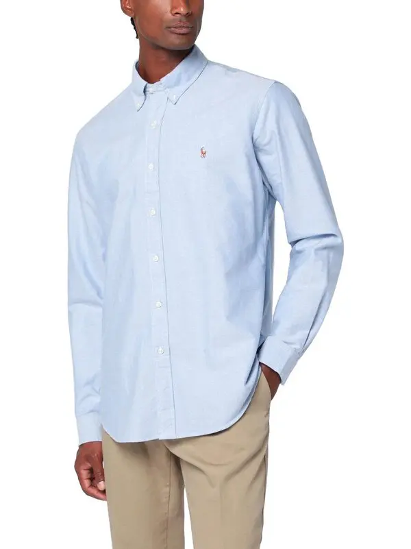 Polo Ralph Lauren Light Oxford Shirt Custom-fit - Blue