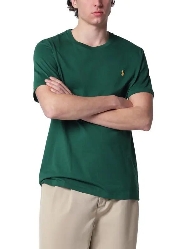 Polo Ralph Lauren Custom Slim-fit New Forest Jersey T-shirt - Green